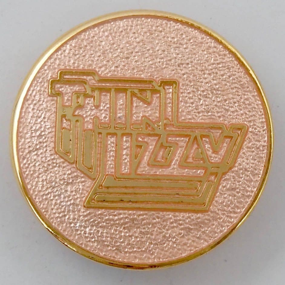 Thin Lizzy - Logo Round Enamel Badge