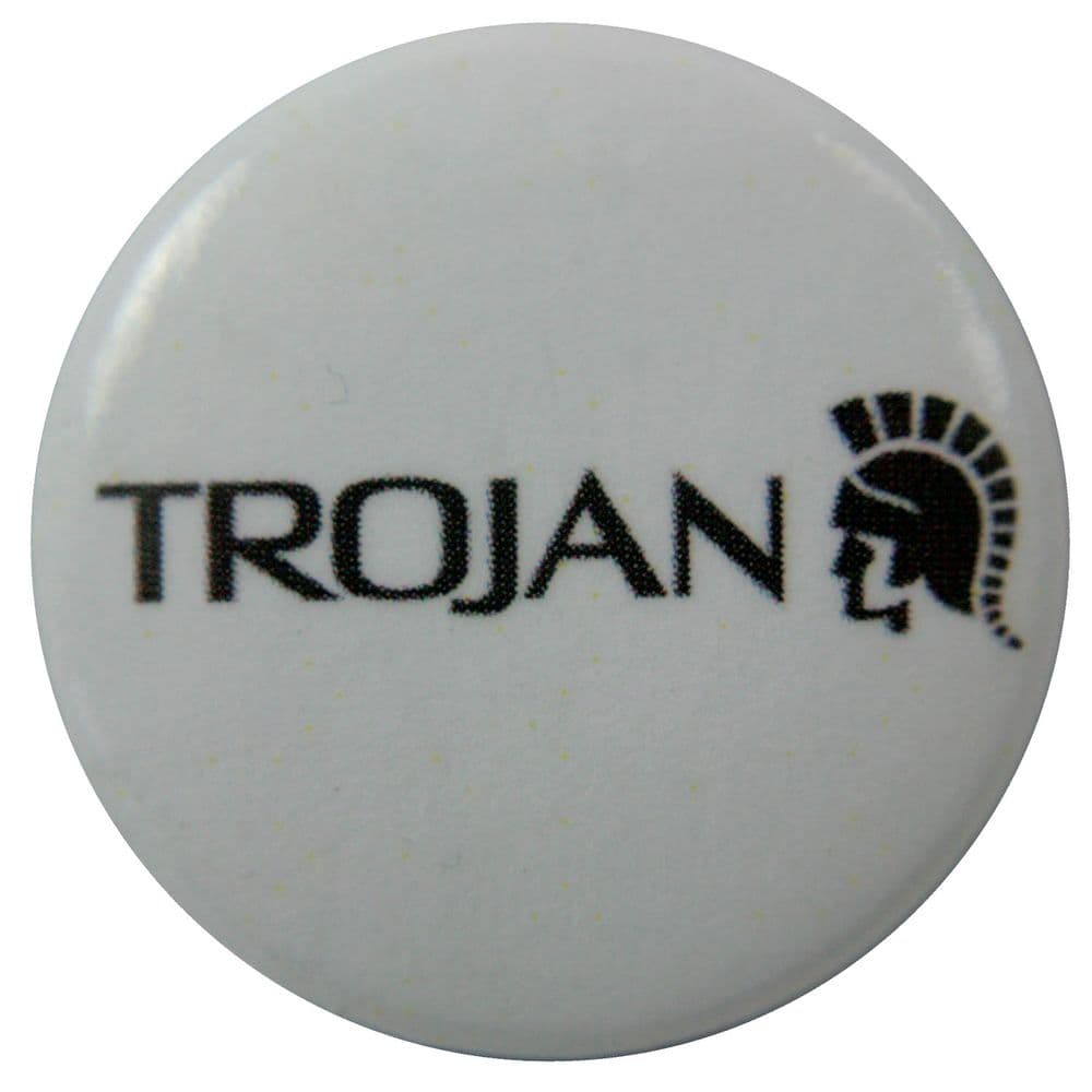 Trojan - Name and Logo Button Badge