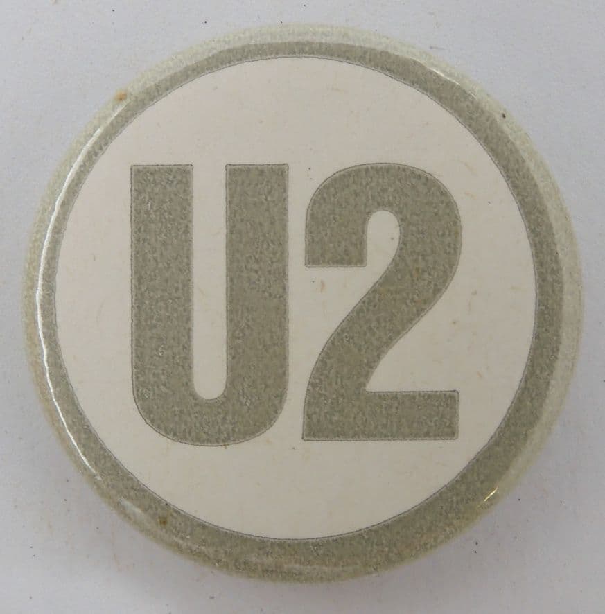 U2 - Name 32mm Badge