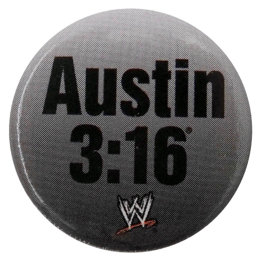 WWE - Austin 3 16 Button Badge