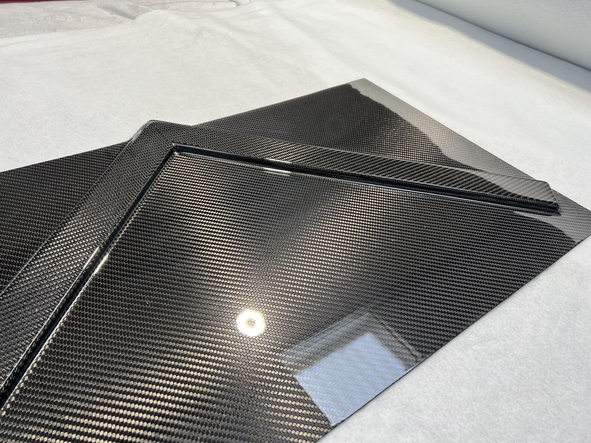 Mitsubishi Evo 7/8/9 Rear Seat Delete Kit Carbon