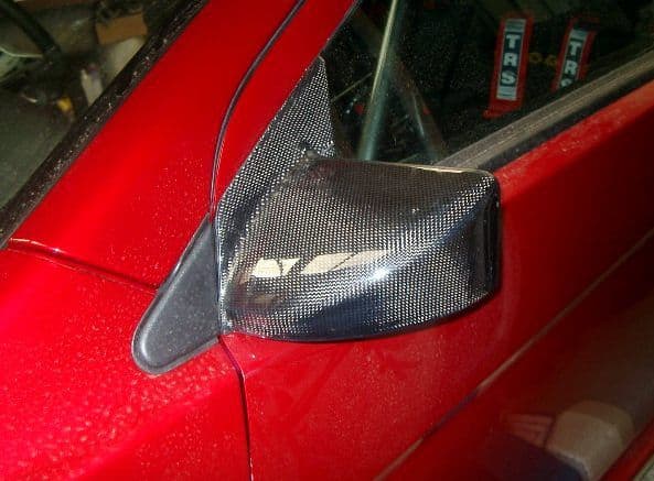 Mitsubishi Evo X Carbon Mirror L/H RT1016/ME