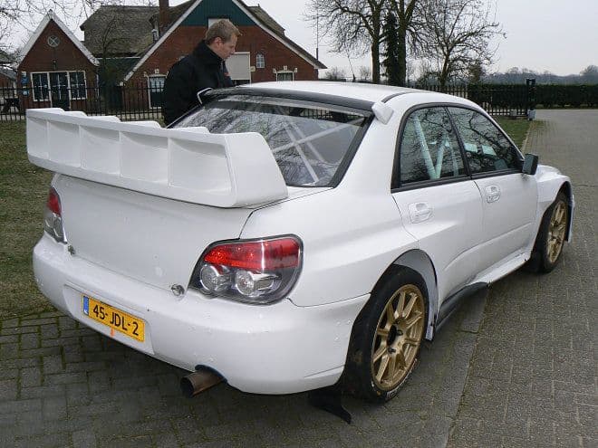 Subaru Impreza WRC S12B Rear Bumper