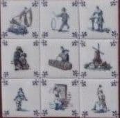 Corner and Delph Ceramic wall Tiles