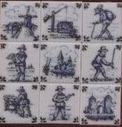 Corner and Delph Ceramic wall Tiles