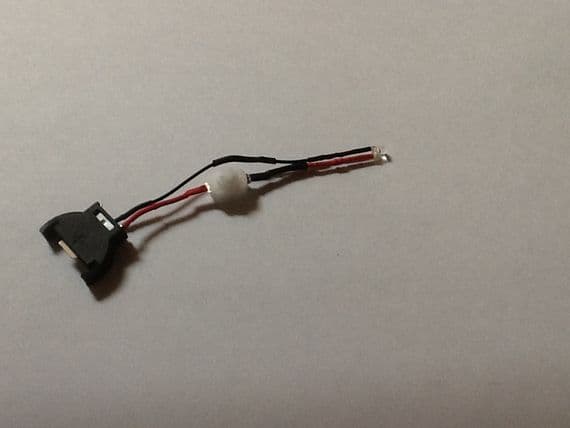 Single Red LED Battery Light