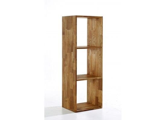 Rochefort Solid Oak Triple Storage Cube 17LD495