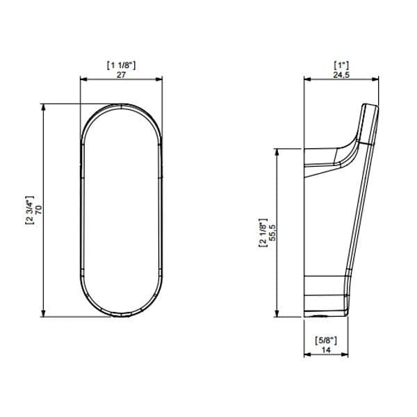 Sonia S6 Robe Hook Black 166435