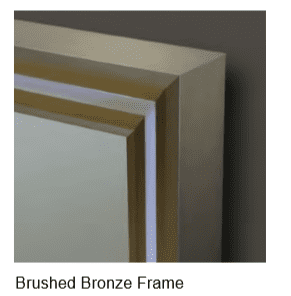 Origins Living Lexington Brushed Bronze Mirror 60cm B008325
