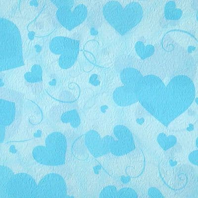 Shoyu patterned textured paper Light blue white 64cm x 64cm 60 gsm 1 ...