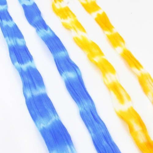 Two colours Specially dyed nylon Nylon Stretched Size per piece 1 5m x ...