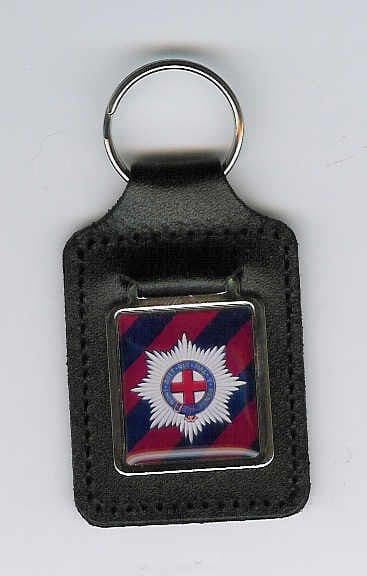 COLDSTREAM GUARDS LEATHER KEY FOB