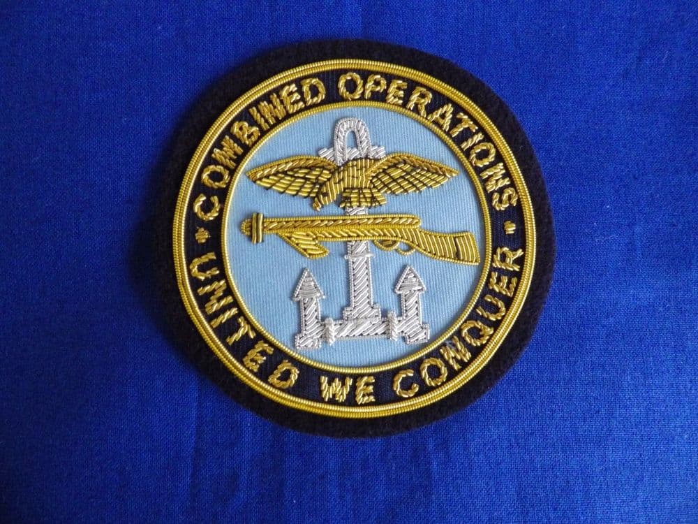 COMBINED OPERATIONS BLAZER BADGE