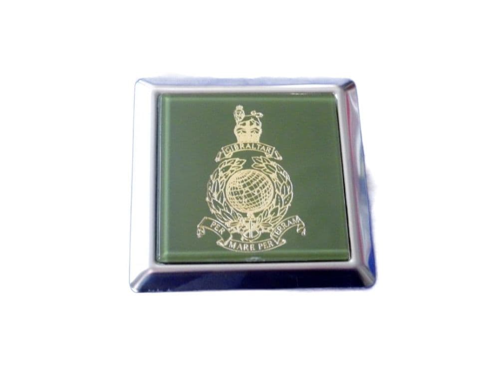 ROYAL MARINES RM CAR GRILLE BADGE