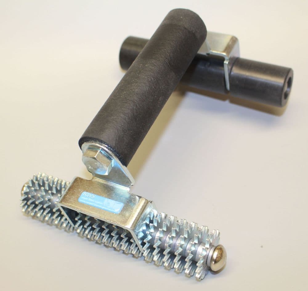 Combination roller RWS091 | Spiked and Solid Roller | Carpet and Vinyl ...