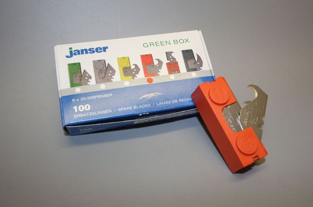 Janser Green box Super hooked Blades RWS048A