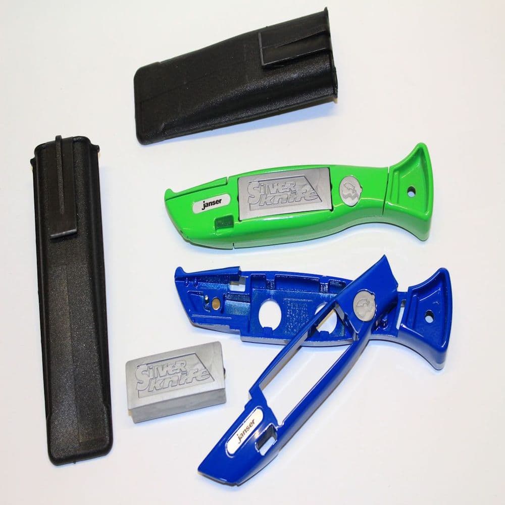 Janser Silver Knife RWS025C | Dolphin Style knife | Carpet and Floor ...