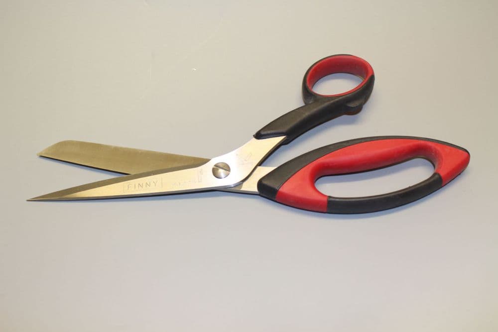 RWS038 Finny 10" German Stainless Steel Carpet Scissors