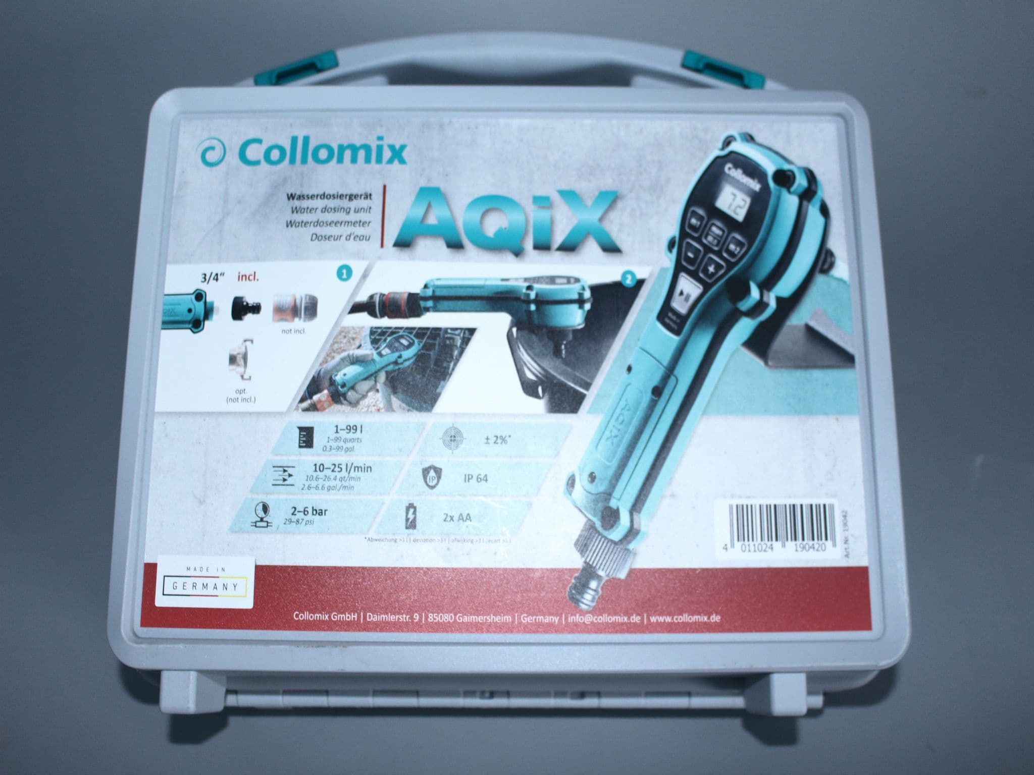 RWS500 Collomix Aqix Water Dosing unit