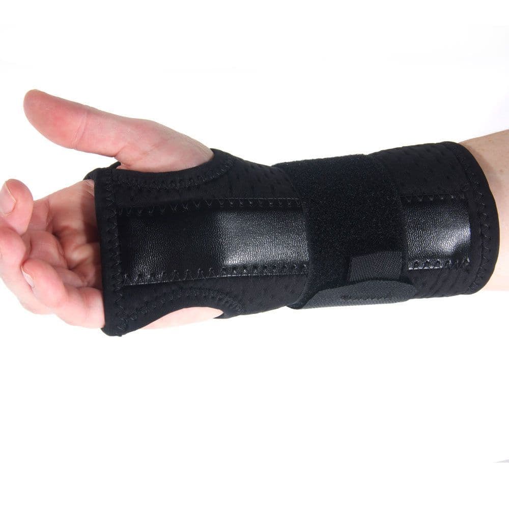 Neoprene Wrist Support Splint for Carpal & Cubital Tunnel Sprains and ...