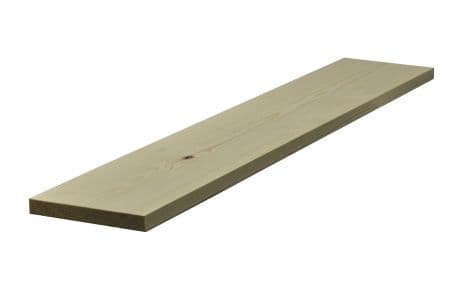 150 x 22 x 4 8MT TANALISED TREATED TIMBER FENCING BOARD 6x1 16ft approx