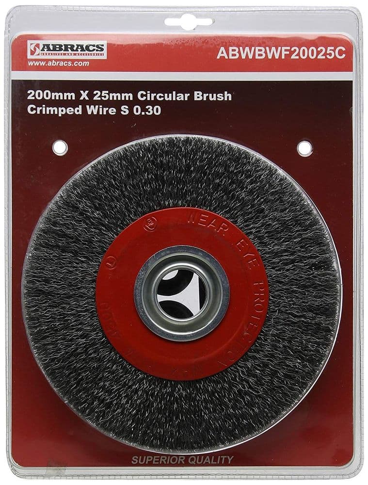 ABRACS 115MM x M14 CRIMPED WIRE BRUSH