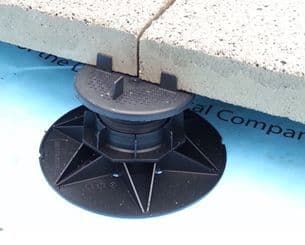 ADJUSTABLE FLAG SUPPORT RISER PEDESTALS 35 - 50MM