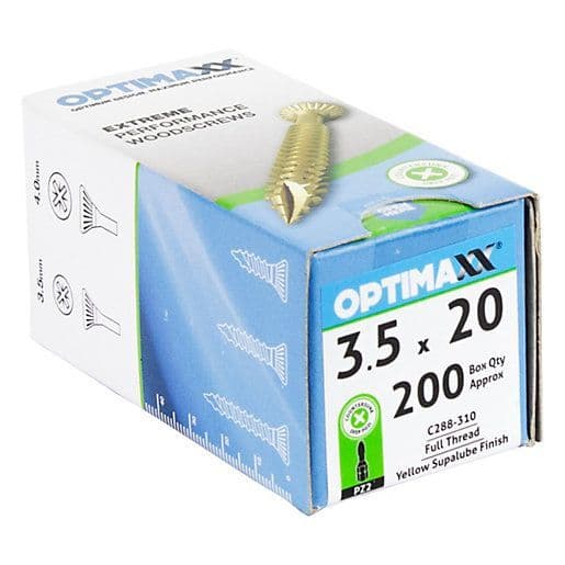 OPTIMAXX SCREWS 4 0 x 30MM BOX 200