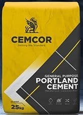 CEMENT CEMCOR PLASTIC BAG 25kg