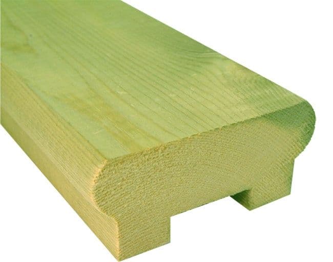 DECKING HAND / BASE RAIL 3 6MT x 094 x 040MM