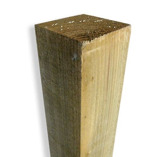 FENCING POST TREATED 4in x 4in x 8ft 100MM x 100MM x 2 4MT