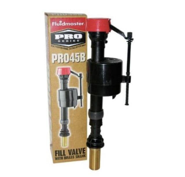 FLUIDMASTER PRO45B 1/2in BRASS FILL VALVE BOTTOM INLET