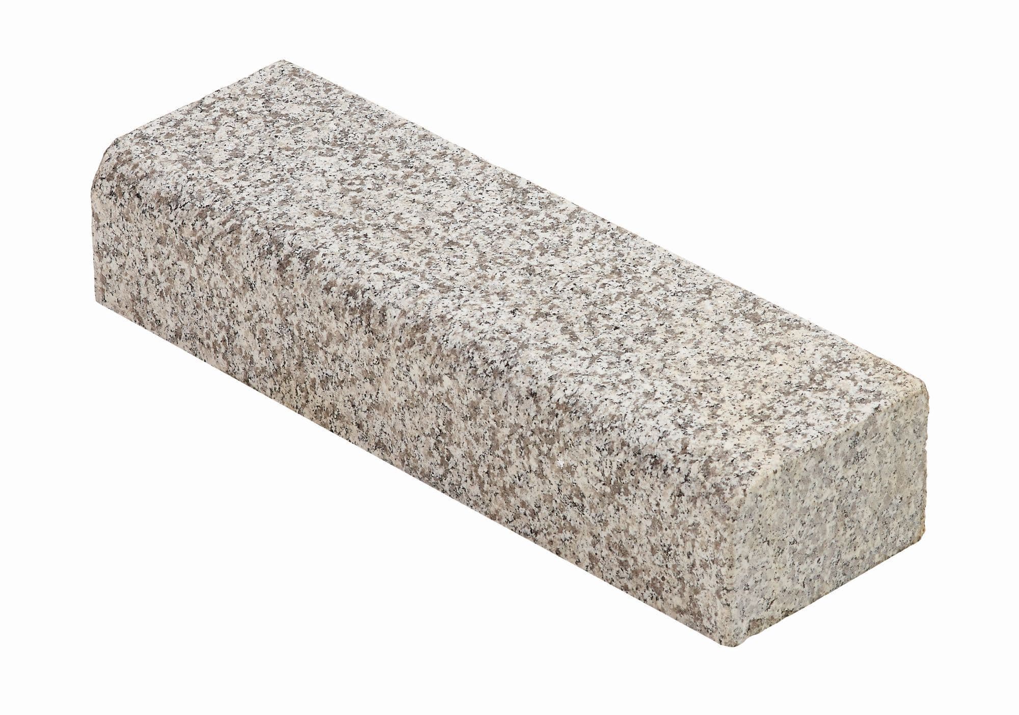 GRANITE EDGING KERB SILVER GREY 150 x 100 x 500MM