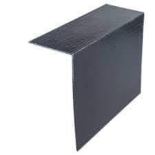 GRP RIGHT ANGLE FELT TRIM BLACK 3MT 100MM x 60MM