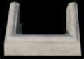 GULLY SURROUND 3 SIDED CONCRETE 9in x 7in 230x180MM