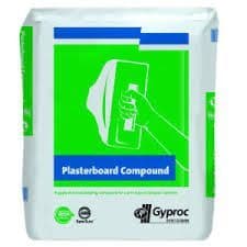 GYPROC PLASTERBOARD COMPOUND GREEN BAG 25kg