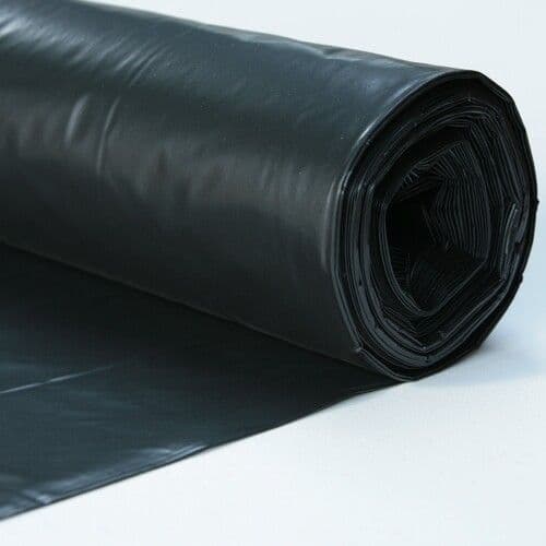 POLYTHENE HEAVY DUTY BLACK 4MT x 25MT 125MU VAPOR BARRIER