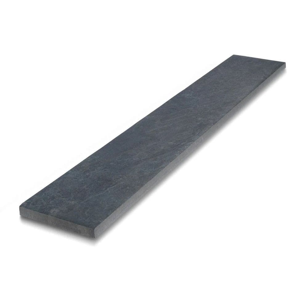 PORCELAIN PLANK / EDGING DARK GREY 160 x 1000 x 20MM