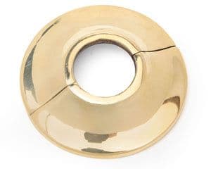 RADIATOR PIPE RINGS PLASTIC BRASS EACH