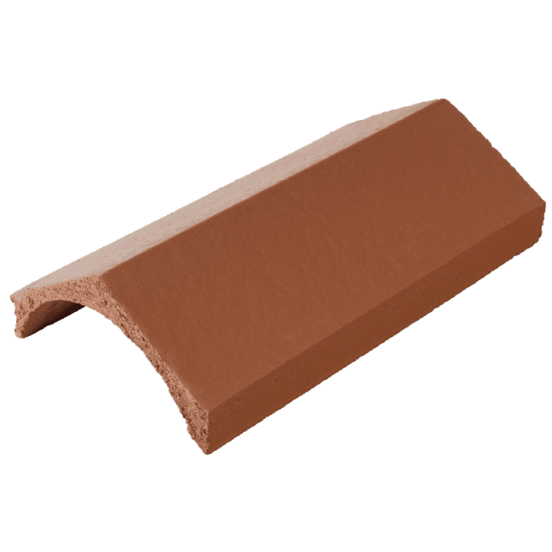RIDGE TILE UNIVERSAL ANGLE RED 450MM