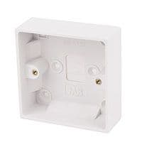 SURFACE BOX SINGLE 25MM LG828-25 EL17P