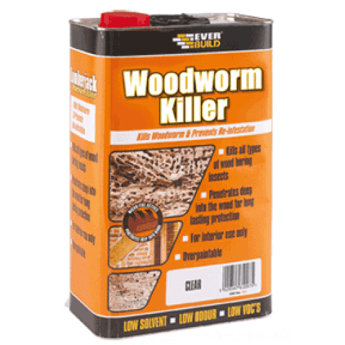 WOODWORM KILLER 5ltr WBRM104WK05