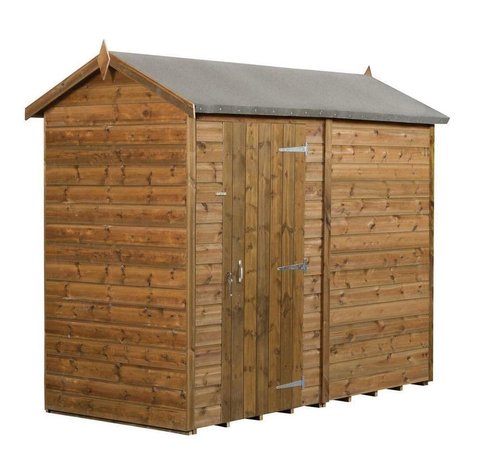 Empire Apex Shed Tongue & Groove 4X8 Double Door