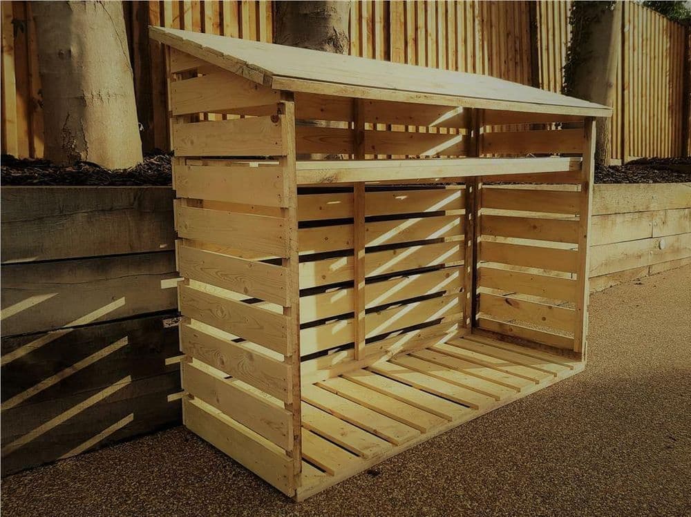 EMPIRE LOG STORE WOOD STORE PRESSURE TREATED TANALISED 7X2