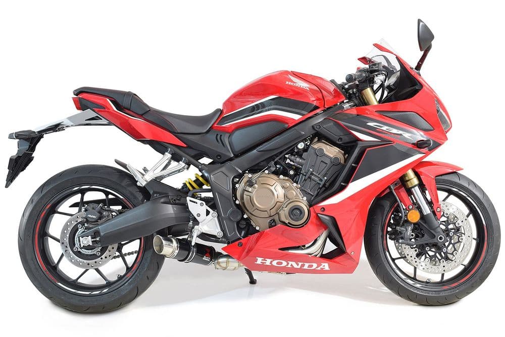 CB650R Neo Sports Cafe 21-23 De - Cat Low Level Exhaust System 230mm ...