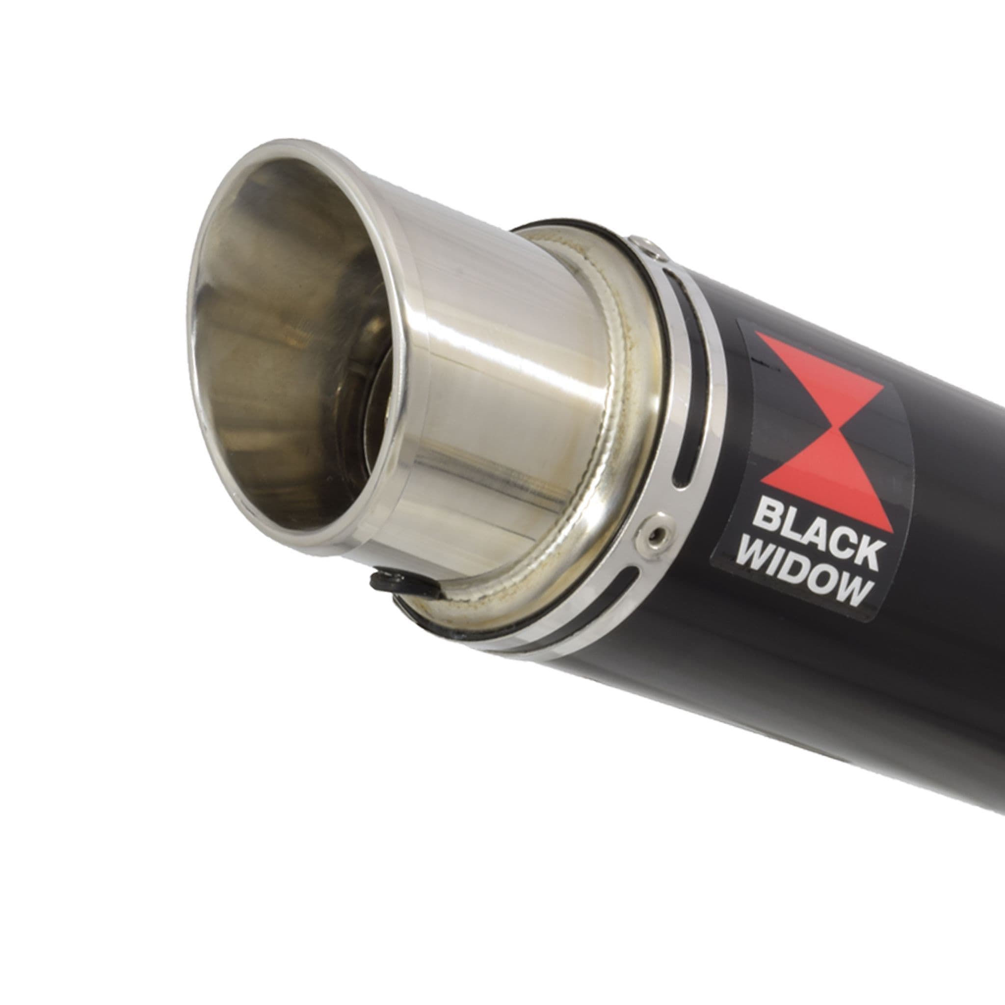 CBR 500 R 2024 - 2025 Exhaust Silencer 230mm Round GP Black Stainless Steel