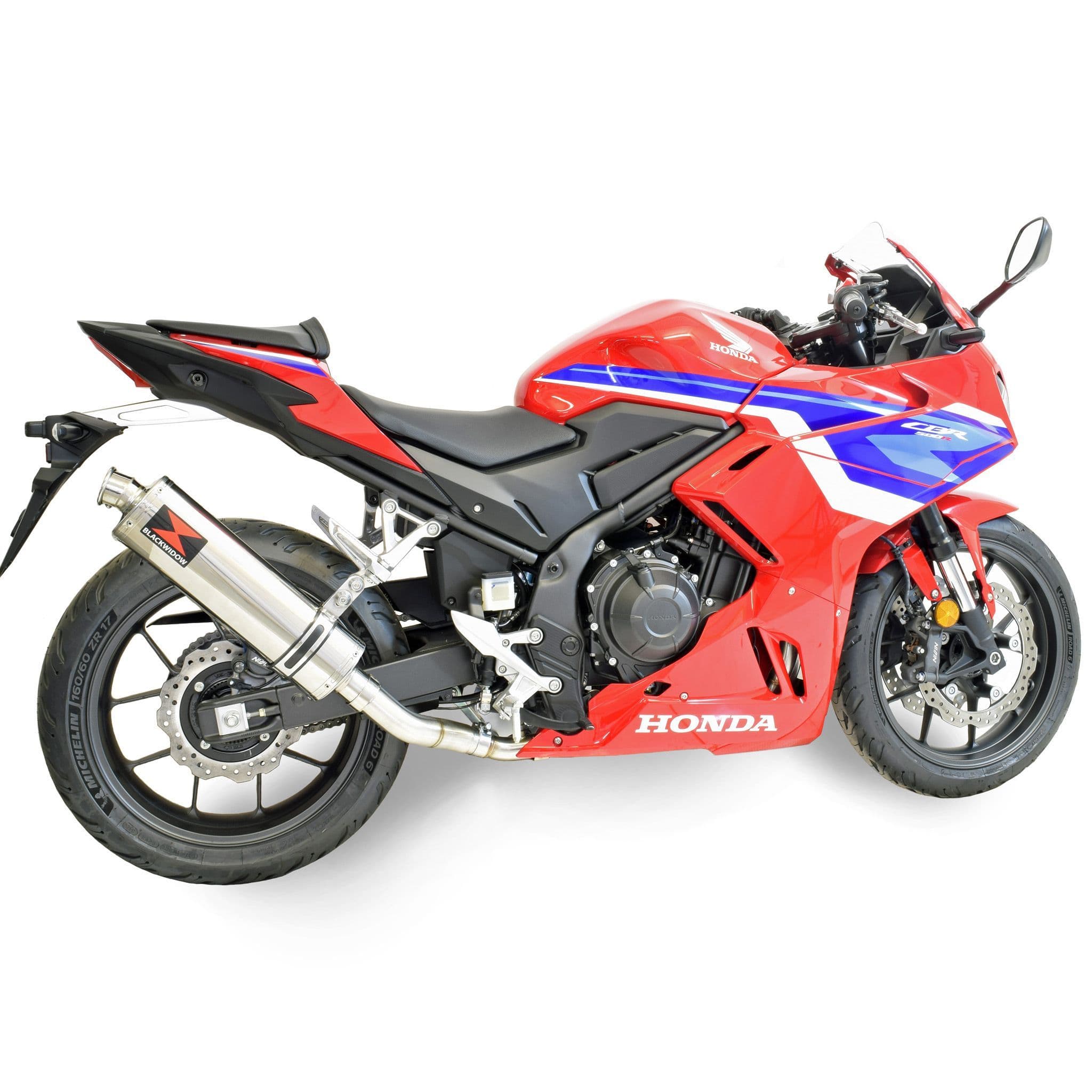 CBR 500 R 2024 - 2025 Exhaust System 400mm Oval Stainless Steel