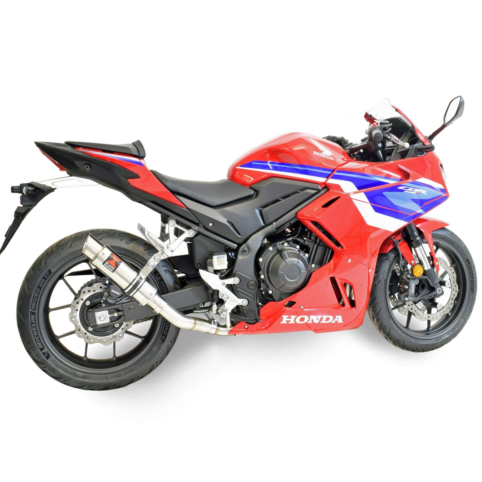 CBR 500 R 2024 - 2026 Exhaust Silencer 230mm GP Round Stainless Steel
