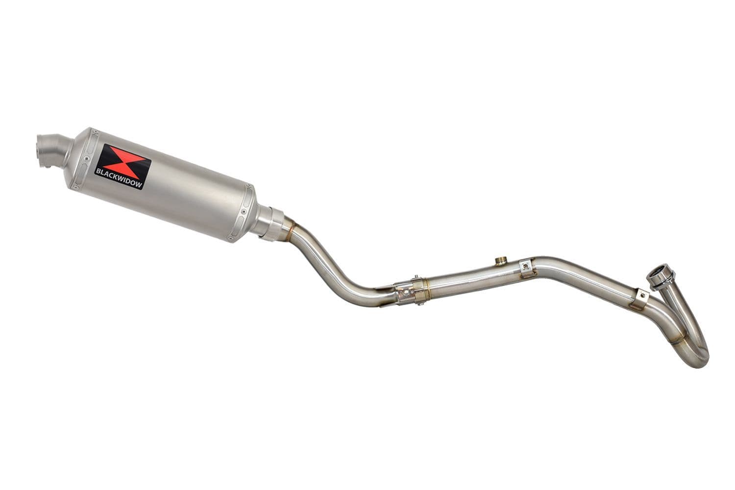 CRF 250 L/LA & Rally Exhaust System 300mm Hexagonal Stainless Silencer