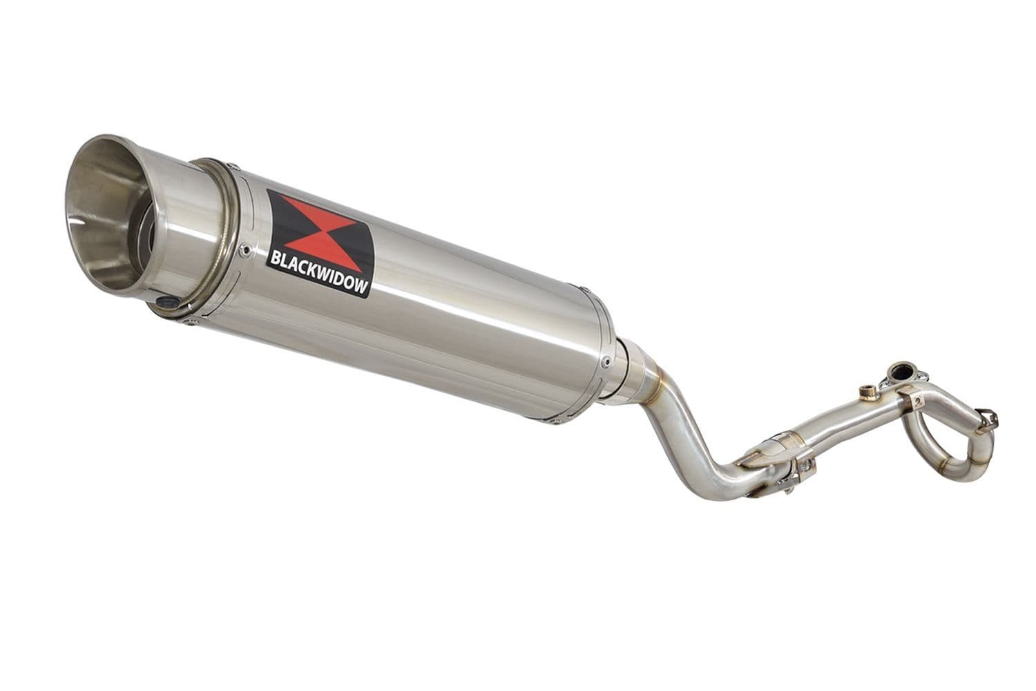 CRF 250 L/LA & Rally Exhaust System 360mm GP Round Stainless Silencer